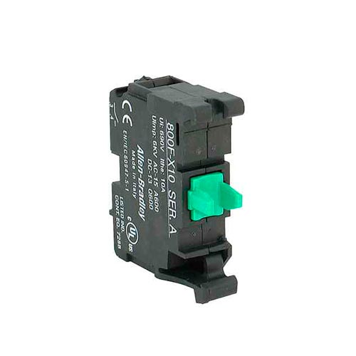 ROCKWELL AUTOMATION 800F, 22mm, CONTACTO NO, - 800FX10 | ABSA Online