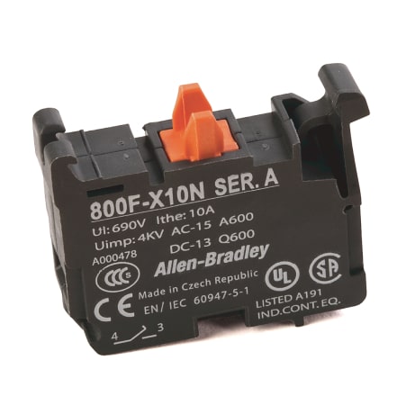 22mm Contact Block 800F PB | ABSA Online