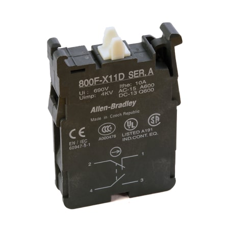 22mm Contact Block 800F PB | ABSA Online