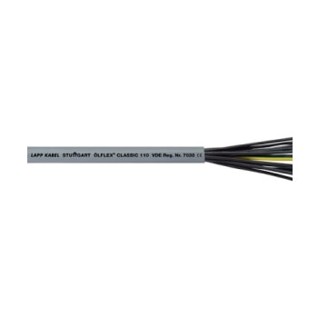 Cable de control Ölflex Classic 110, PVC resistente a aceites, VDE ...