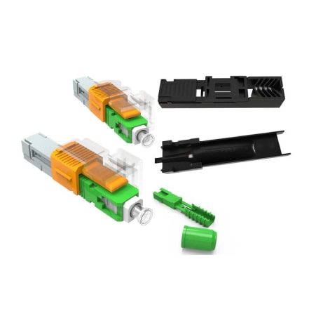 35400061 KIT CON 10 CONECTORES OPTICOS DE CAMPO SM SC-APC EZ! CONNECTOR ...