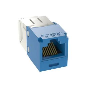 PANDUIT Mini-Com® Jack Categoría 6, RJ-45, Azul - CJ688TGBU | ABSA Online
