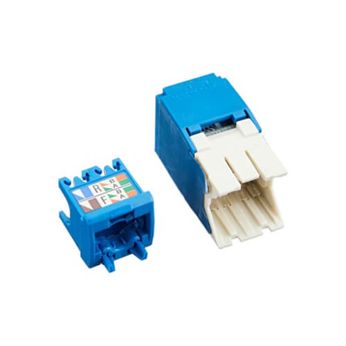 PANDUIT Conector Mini-Com RJ45, Categoría 6A, UTP - CJ6X88TGBU ABSA Online