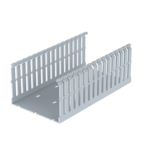 Narrow Slotted Duct, PVC, 4 X 2 X 6' | ABSA Online