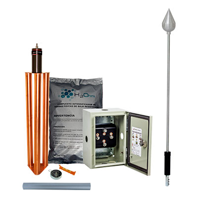 ABSA Online | Kit de pararrayos KDA01 - TOTAL GROUND