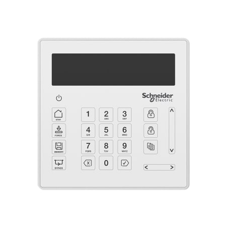 Security Expert Touch Sense LCD Keypad (White) | ABSA Online
