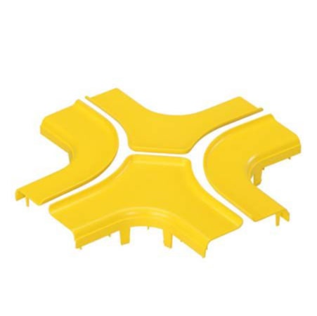 FiberRunner® 4x4 4-Way Cross Cover is for the 4-way cross fitting. The ...
