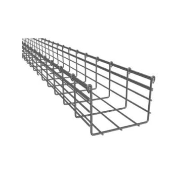 CHAROFIL Charola tipo malla, 3Mts, 150/150 mm, Acabado Electro Zinc | ABSA Online