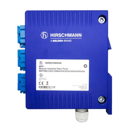 Modular Industrial patch panel, 1 x single module, Standard DIN Rail ...