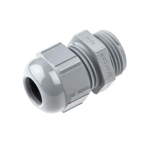 LAPP Conector Glándula, PG11, 4 mm, 10 mm, Nylon (Poliamida), Silver - 53015020 | ABSA Online