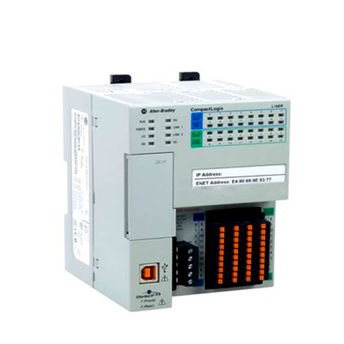 ROCKWELL AUTOMATION, Controlador CompactLogix 5370 L1 384KB, DI/O 15pts embebidos ...