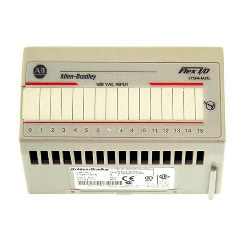 ROCKWELL AUTOMATION Flex I/O, Modulo de 16 entradas digitales a 120 vac ...